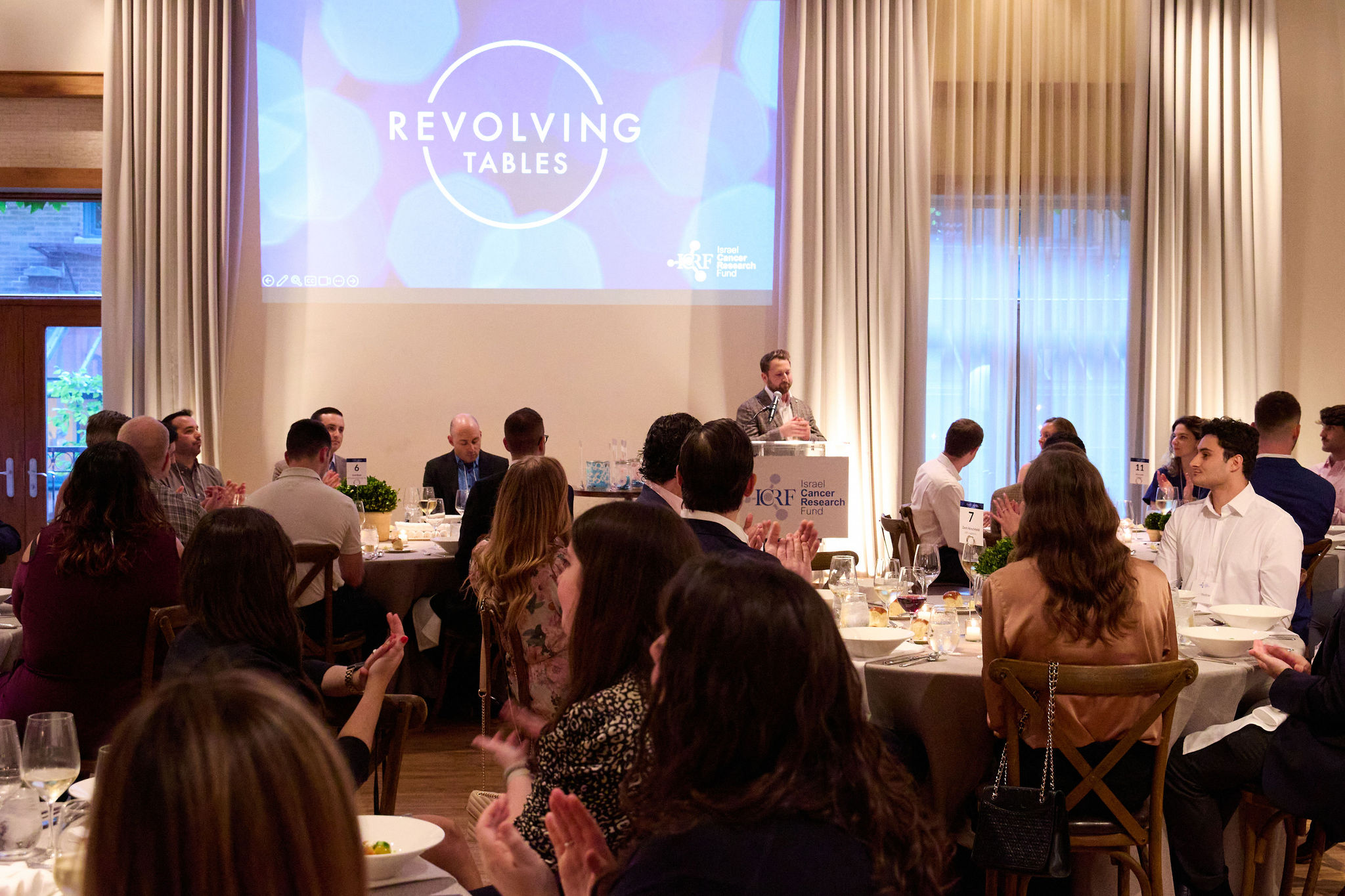 Revolving Tables 2024 - Israel Cancer Research Fund